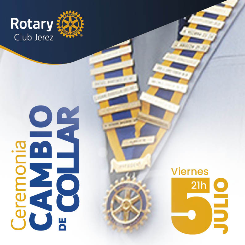 Cambio de Collar 2024 - Club Rotary Jerez